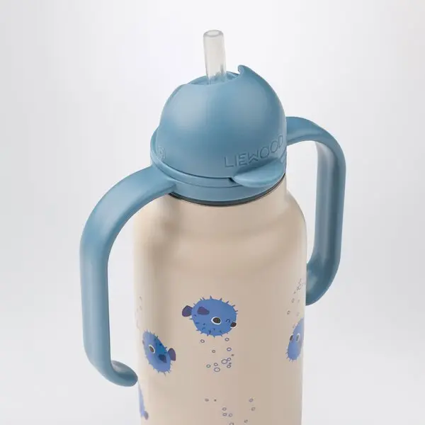 LIEWOOD Stainless Steel Thermal Bottle - Blue