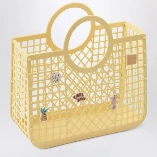 LIEWOOD Samantha Basket With Charms - Yellow