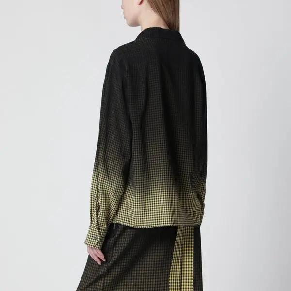 MAISON MARGIELA Gradient Check Viscose Shirt