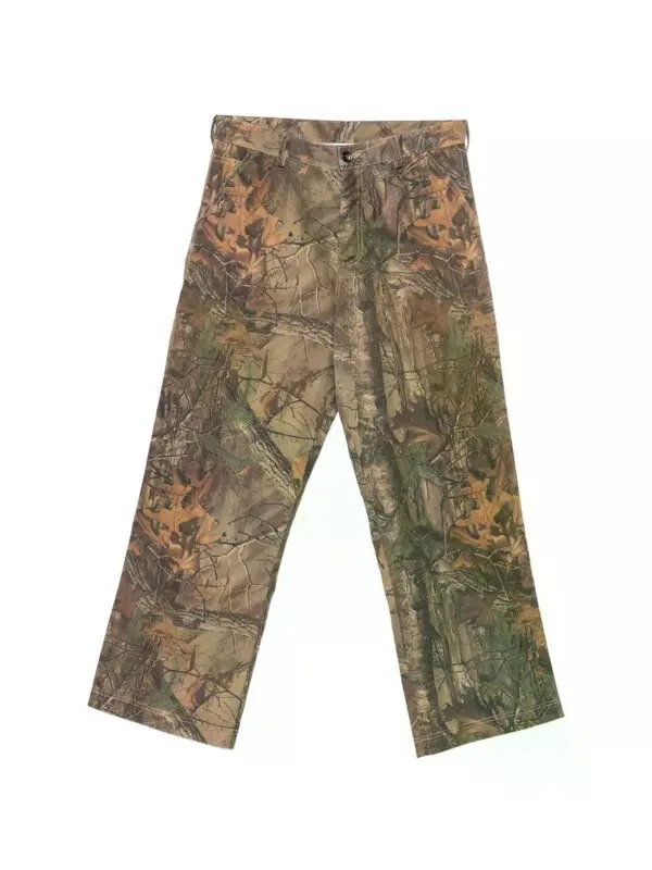 LC23 Leaf-print Trousers