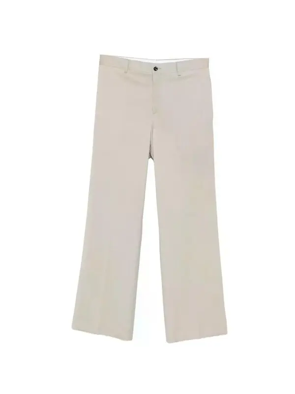 LC23 Pressed-crease Tailored Trousers