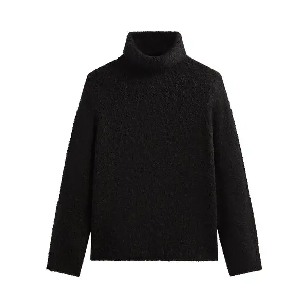 Kith Kin Speckled Boucle Walker Turtleneck