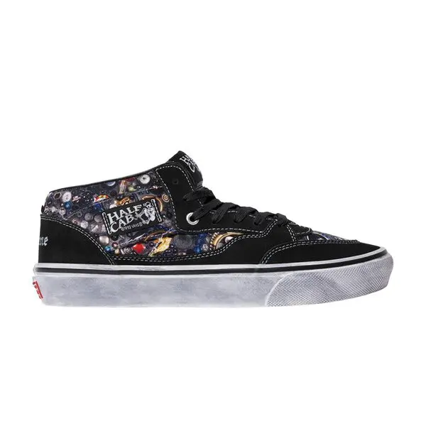 VANS Supreme X Mike Kelley X Half Cab Sneakers - Black