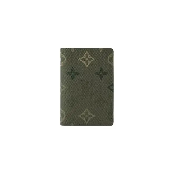 LOUIS VUITTON Pocket Organizer 'khaki Monogram Canvas - Green