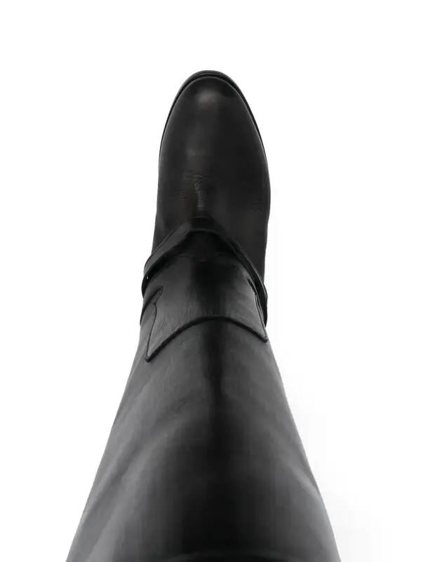 GOLDEN GOOSE Charlie Leather Knee-high Boots