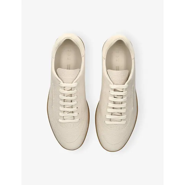 Ermenegildo Zegna 232 Grained Leather Trainers