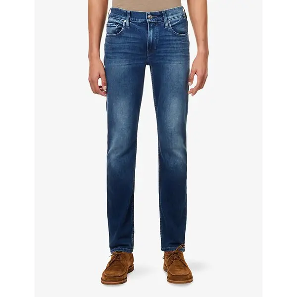 Paige Lennox Slim-fit Stretch-denim Jeans - Menford