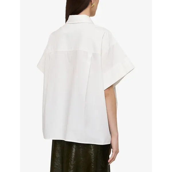 JOSEPH Flap-pocket Cotton-poplin Shirt