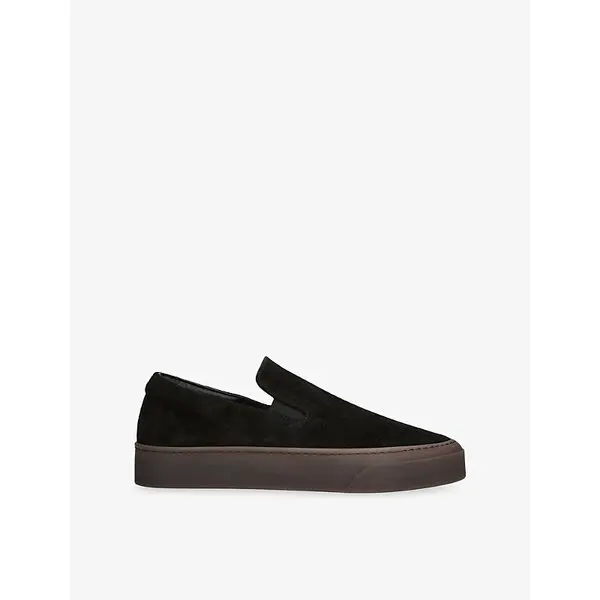 THE ROW Marie H Suede Slip-on Trainers