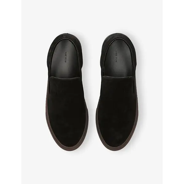 THE ROW Marie H Suede Slip-on Trainers