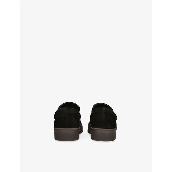 THE ROW Marie H Suede Slip-on Trainers