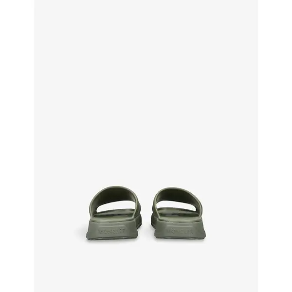 Moncler Altive Eva Slides - Khaki