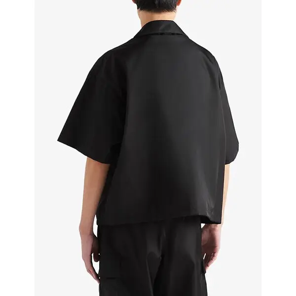 Prada Re-nylon Short-sleeve Woven Shirt