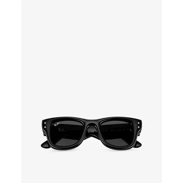 Ray-ban Square-frame Acetate Sunglasses - Black