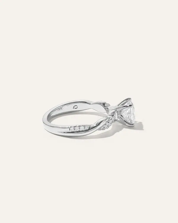 Quince Princess Engagement Ring - Platinum
