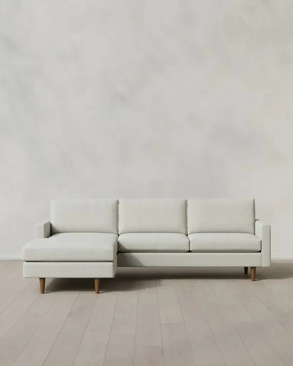 Quince Atlas Midcentury Chaise Sectional - Sorrell