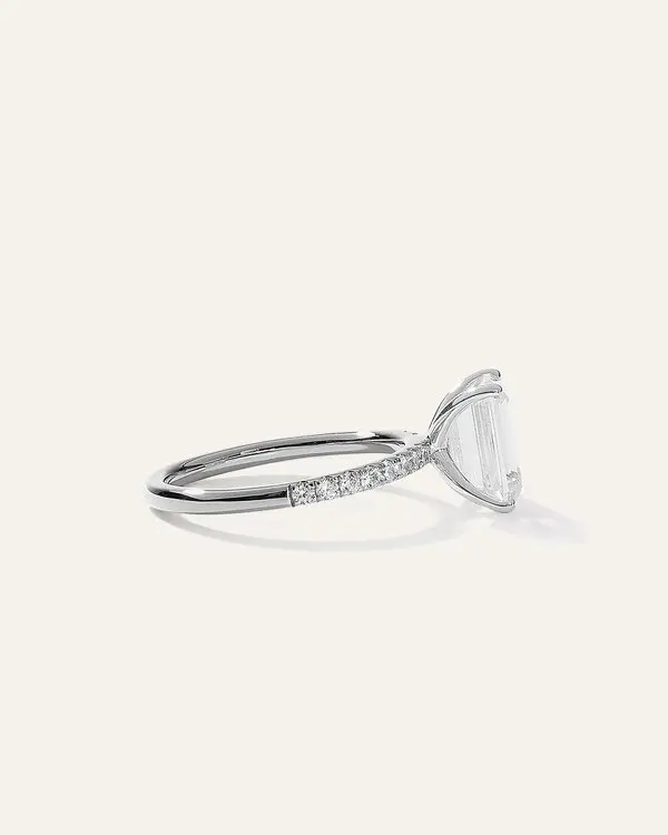 Quince Engagement Ring - Platinum