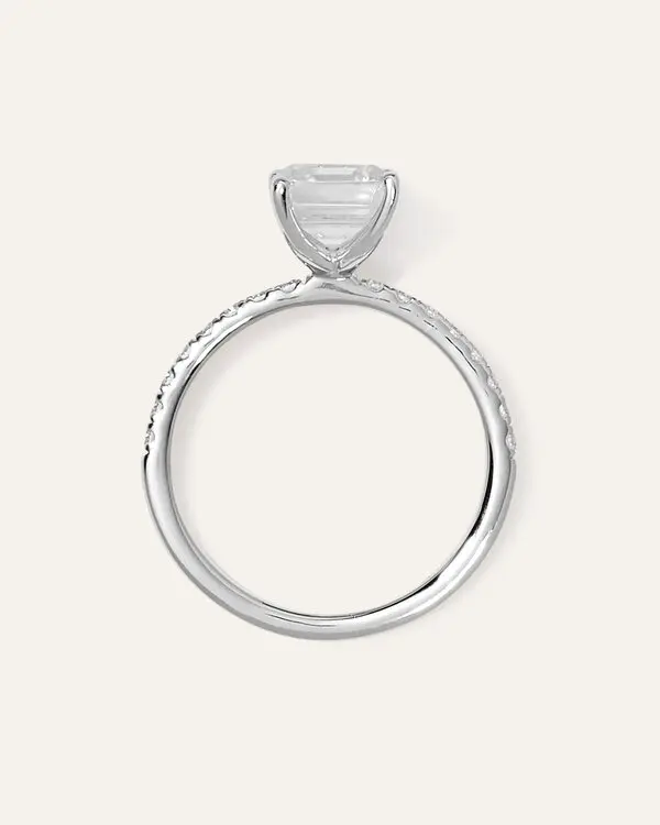 Quince Engagement Ring - Platinum