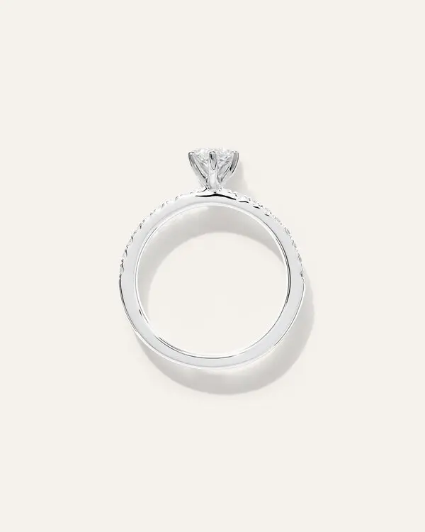 Quince Lab Grown Diamond Marquise Engagement Ring 1ct - Platinum
