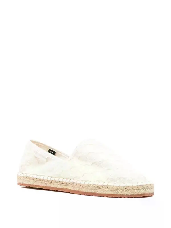 Superga 3009 Crochet-knit Espadrilles - White