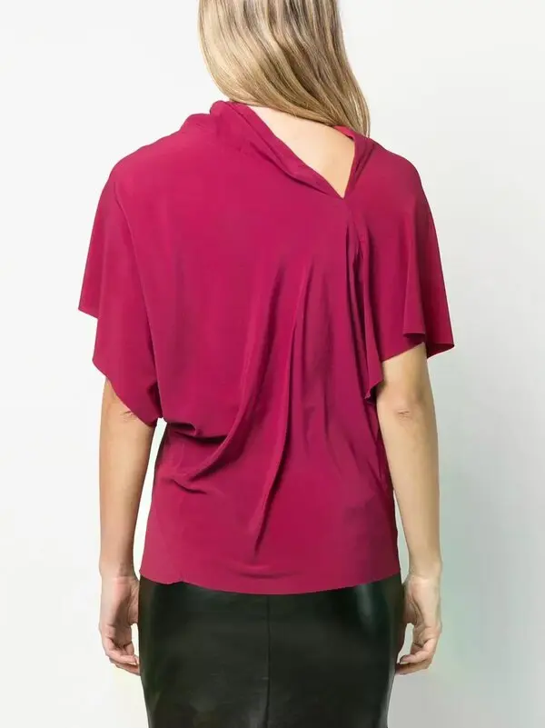 Rick Owens Asymmetric Draped Blouse