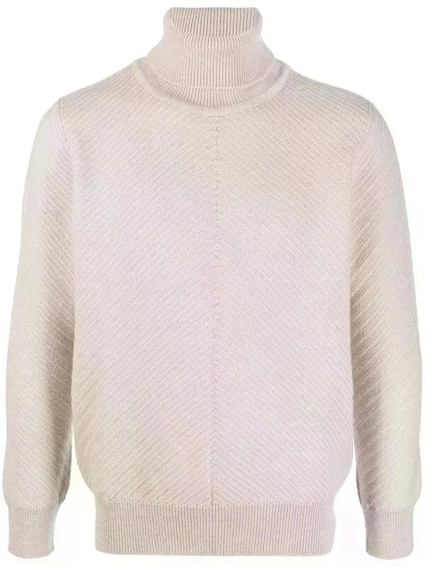 LARDINI Ribbed Roll-neck Jumper