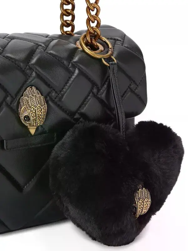 Kurt Geiger Eagle Head Heart Keyring