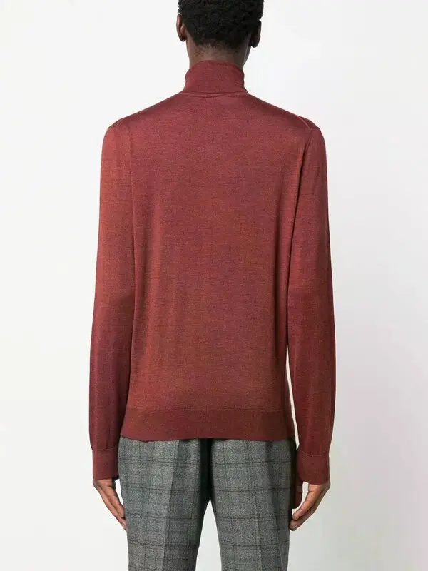 Colombo Roll-neck Fine Knit Jumper