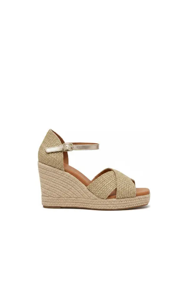 MENINA STEP Jimena High Double Band -woven - Gold