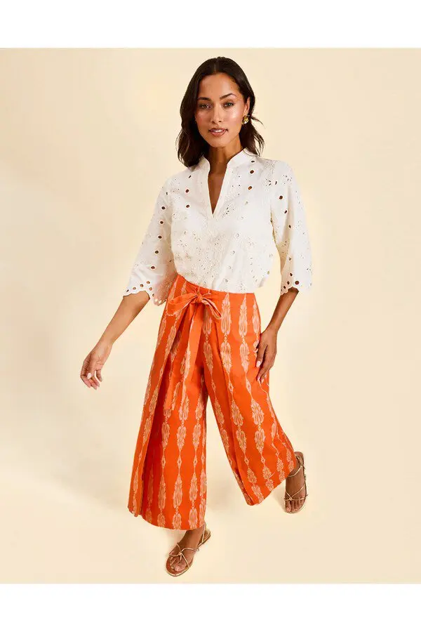 Mestiza New York Chloe Wrap Pant - Red