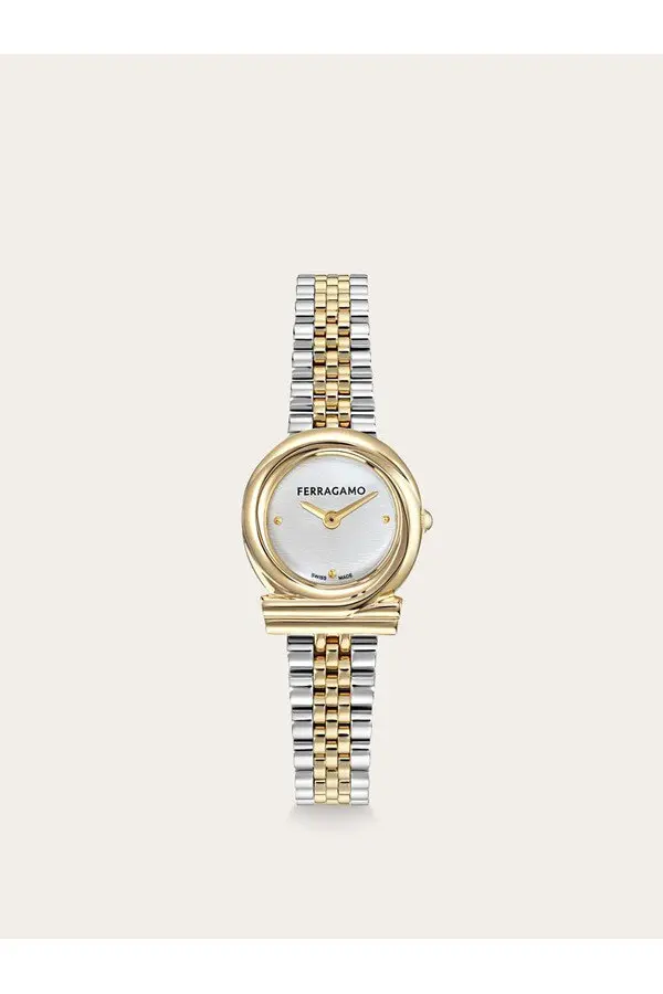 FERRAGAMO Gancini Twisted Watch - Gold