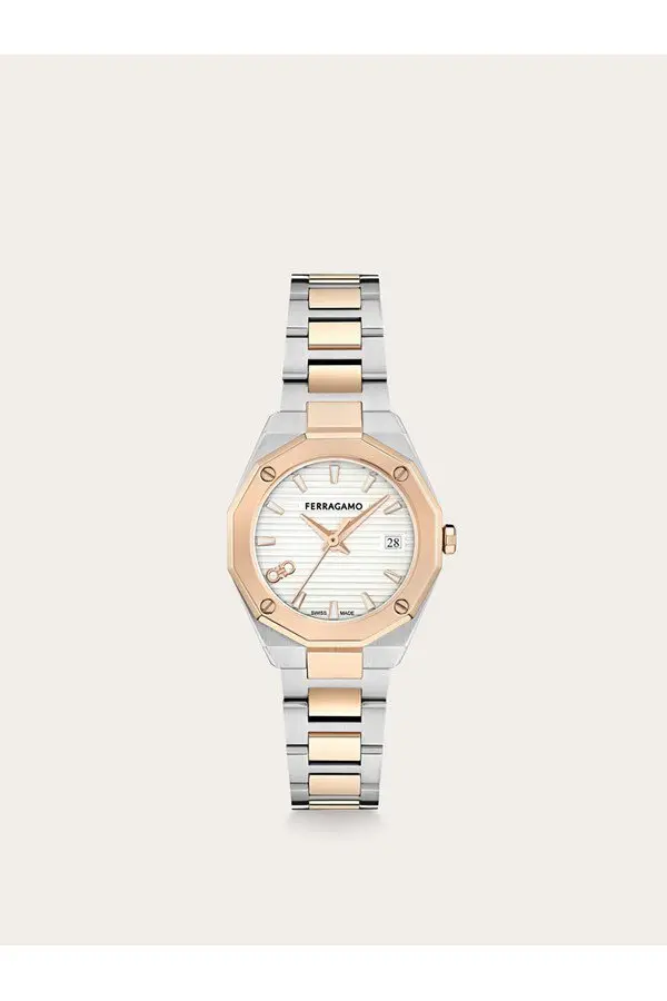 FERRAGAMO Edge Lady Watch - Gold