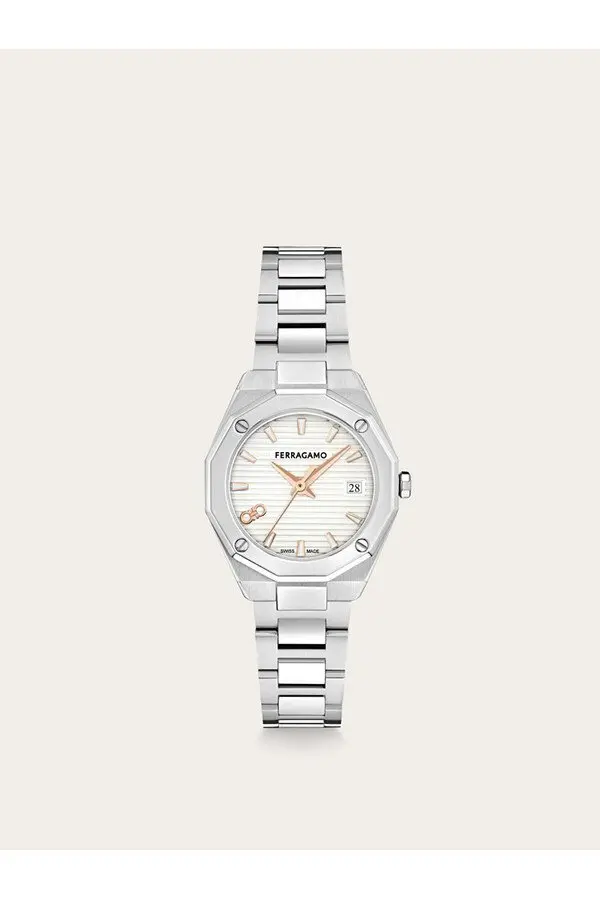 FERRAGAMO Edge Lady Watch - Silver