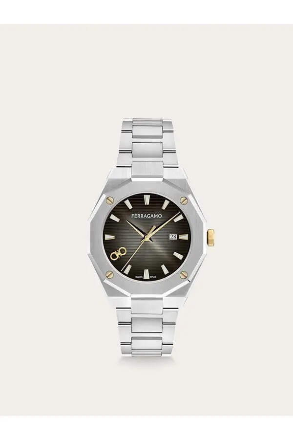 FERRAGAMO Edge Gent Watch - Black