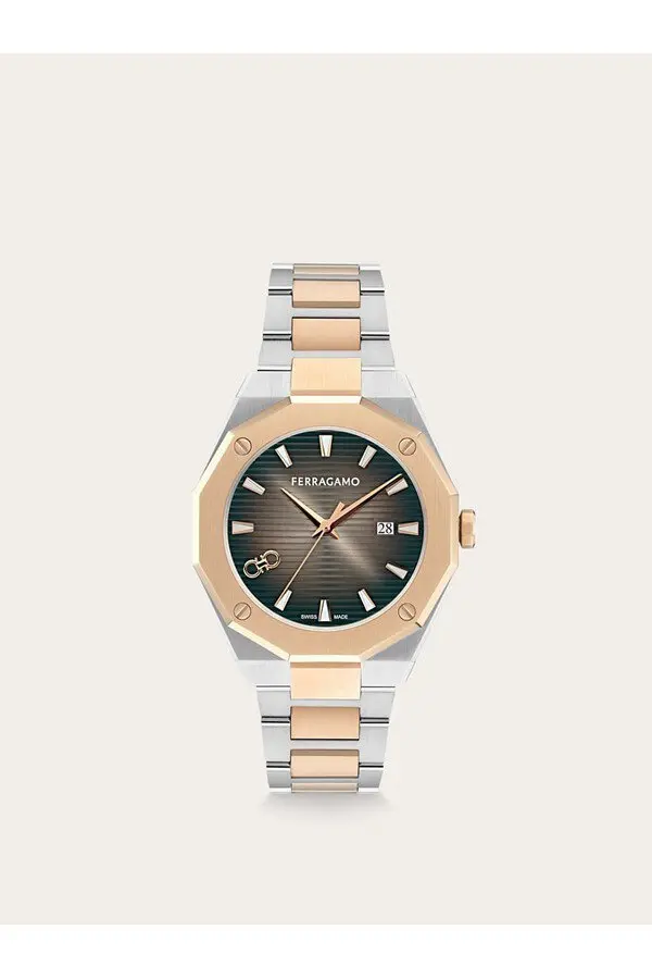 FERRAGAMO Edge Gent Watch - Brown