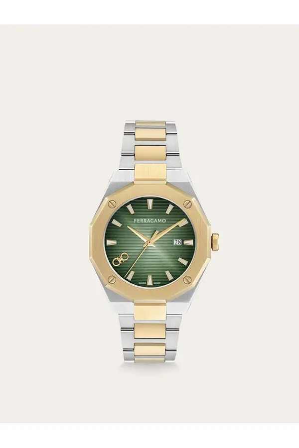 FERRAGAMO Edge Gent Watch - Green