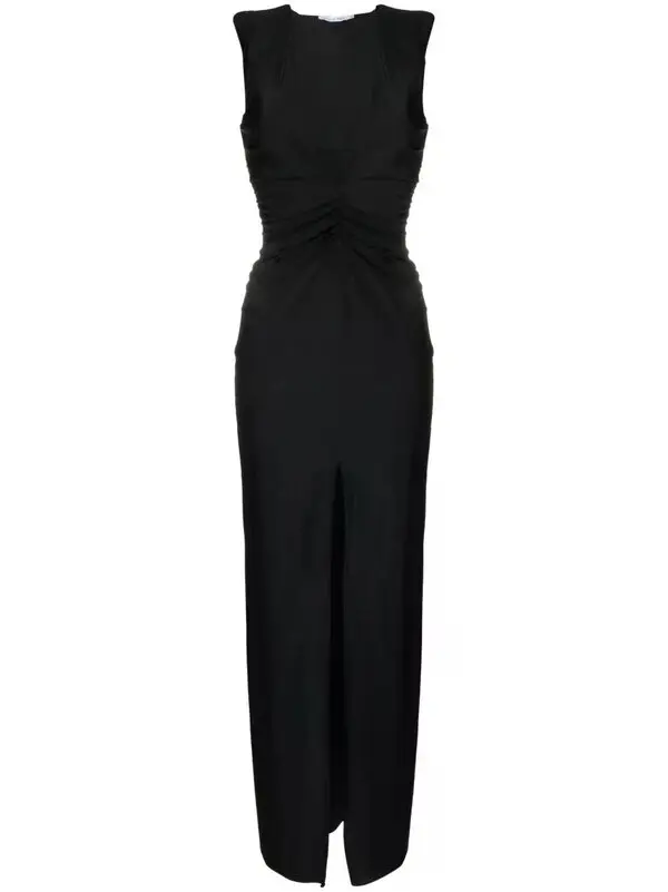 Amen Ruched-effect Maxi Dress