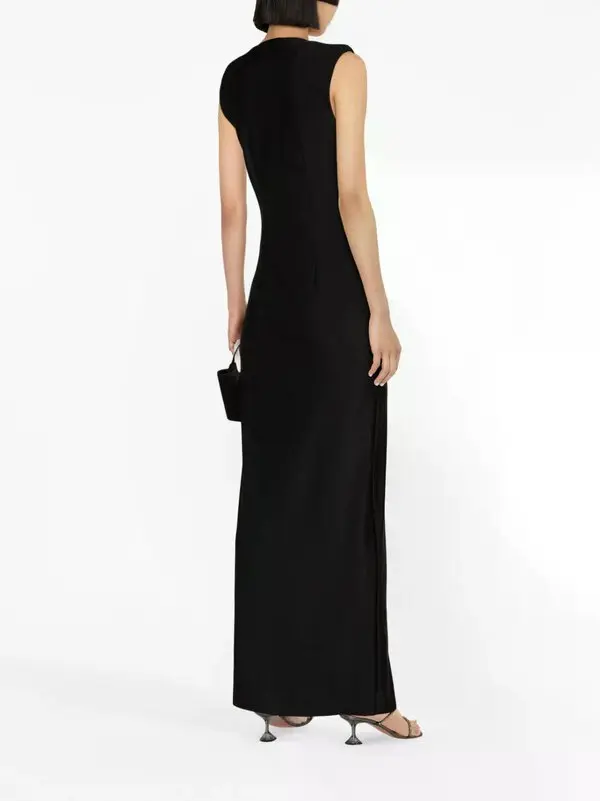 Amen Ruched-effect Maxi Dress