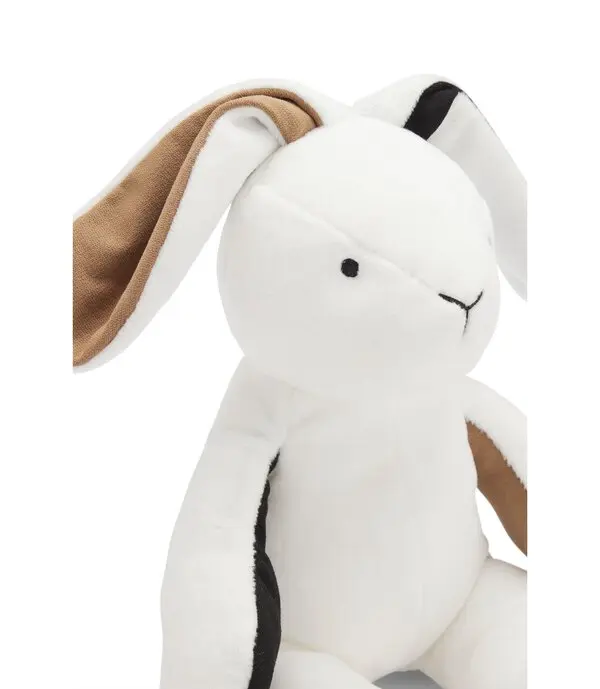 BOSS Plush Faux-fur Bunny - White