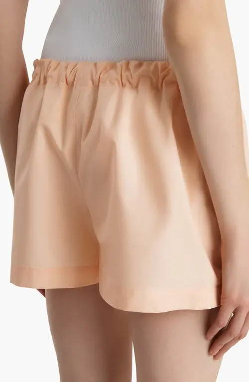 Khaite Robbie Shorts - Light Peach
