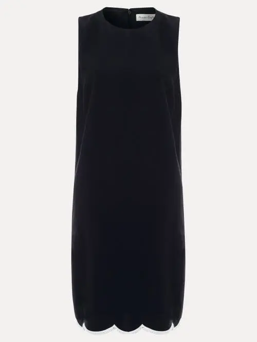 PHASE EIGHT Marta Scalloped Hem Shift Dress