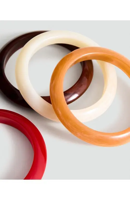Mango 4-pack Bangle Bracelets