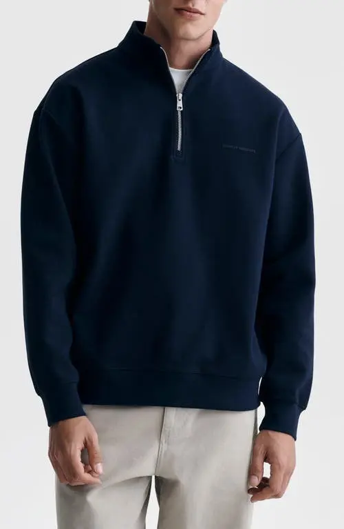 Brooklyn Industries Half Zip Fleece Sweatshirt