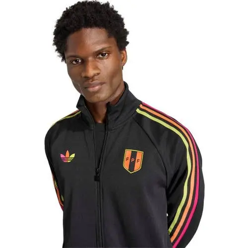 Adidas Peru National Team Originals Full-zip Track Jacket - Black