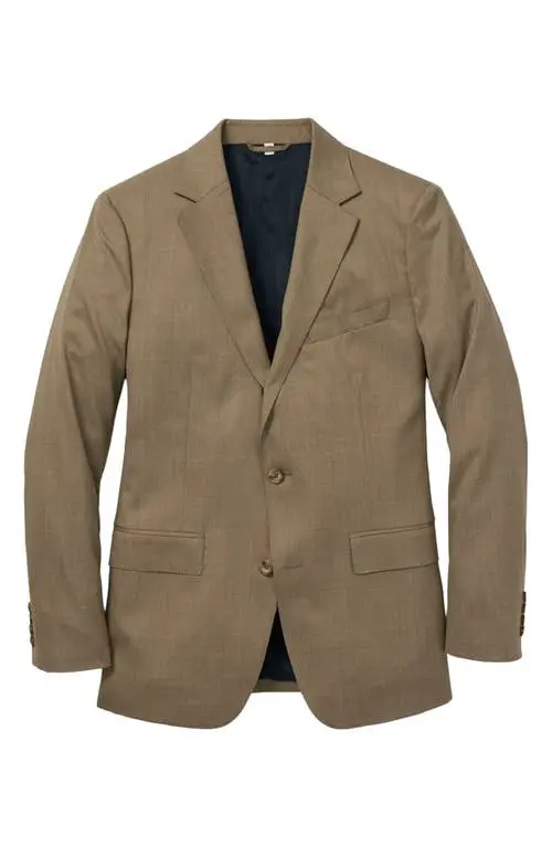 Bonobos Jetsetter Slim-fit Mélange Stretch Wool Sport Coat - Tan