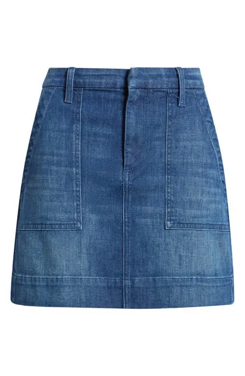 Frank & Eileen Jameson Denim Utility Skirt - Washed Blue