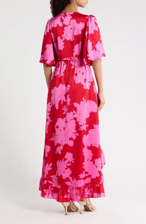SUGARLIPS Burning Love Abelia High-low Maxi Dress