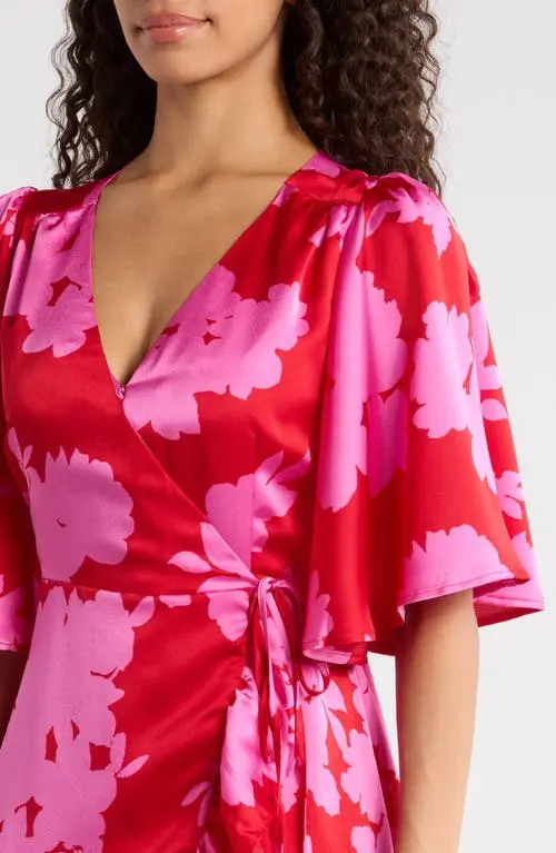 SUGARLIPS Burning Love Abelia High-low Maxi Dress