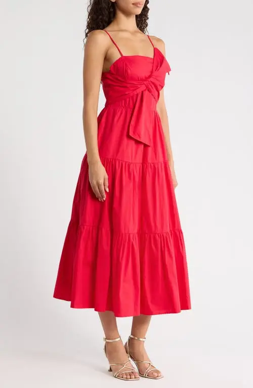 SUGARLIPS Love Letter Poplin Midi Dress