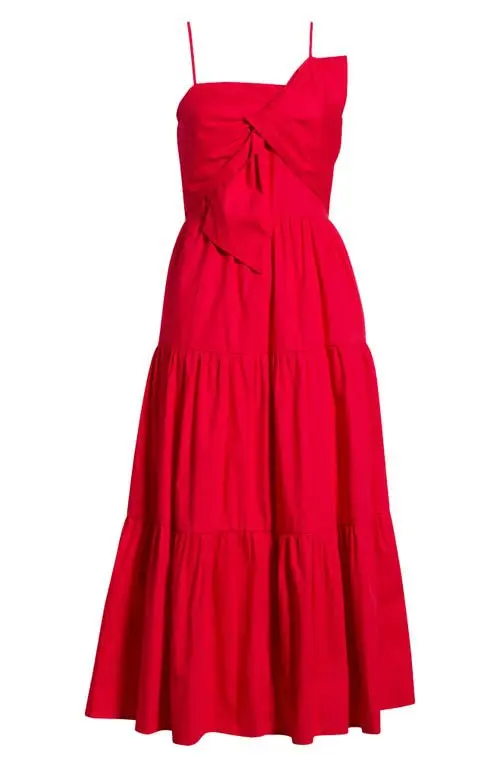 SUGARLIPS Love Letter Poplin Midi Dress